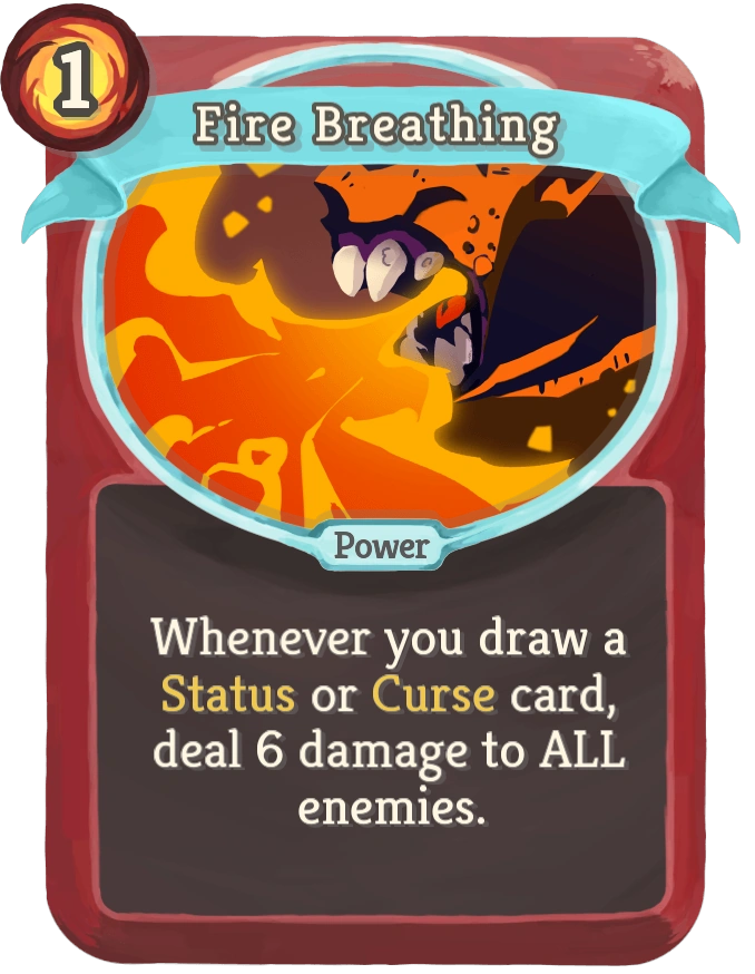 Fire Breathing | Slay the Spire Wiki | Fandom
