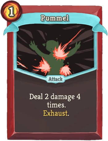 Pummel | Slay the Spire Wiki | Fandom