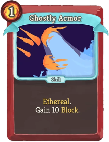 Ghostly Armor | Slay the Spire Wiki | Fandom