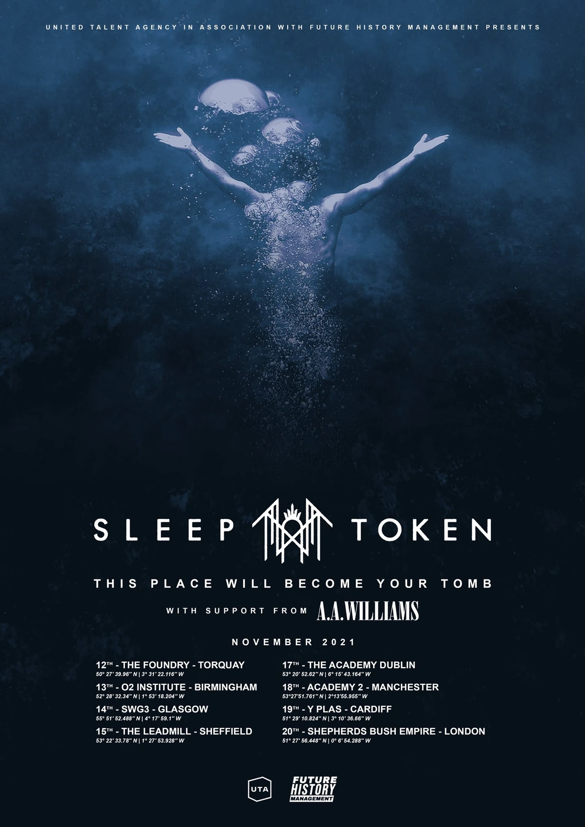 United Kingdom Tour (2021) | Sleep Token Wiki | Fandom