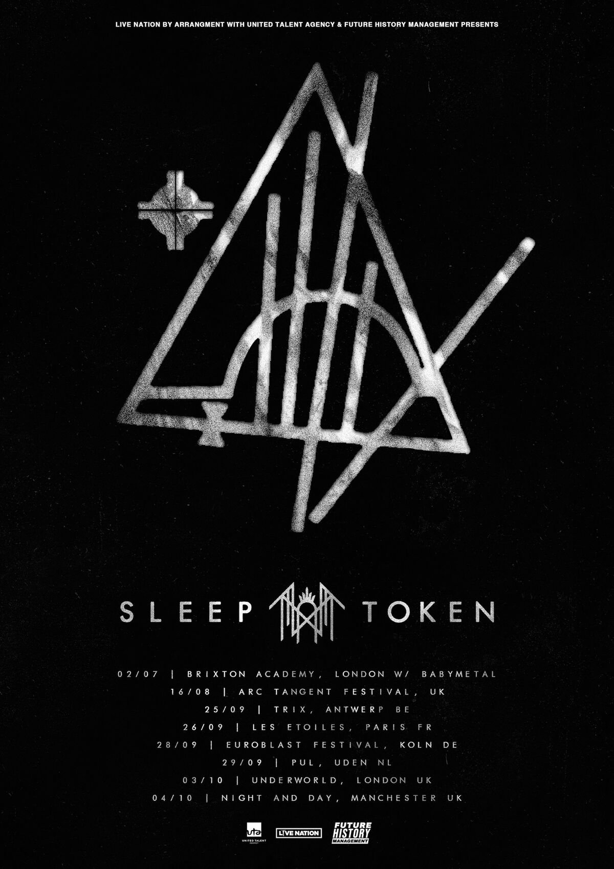 Europe & United Kingdom Tour (2019) | Sleep Token Wiki | Fandom