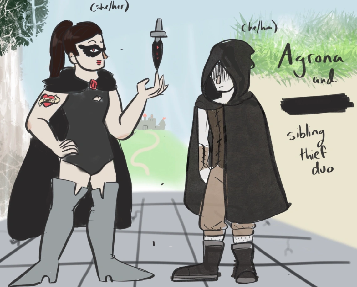 Agrona and REDACTED | Sleepy's Weird Shit Wiki | Fandom