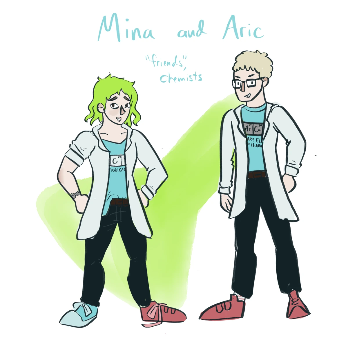 Mina and Aric | Sleepy's Weird Shit Wiki | Fandom