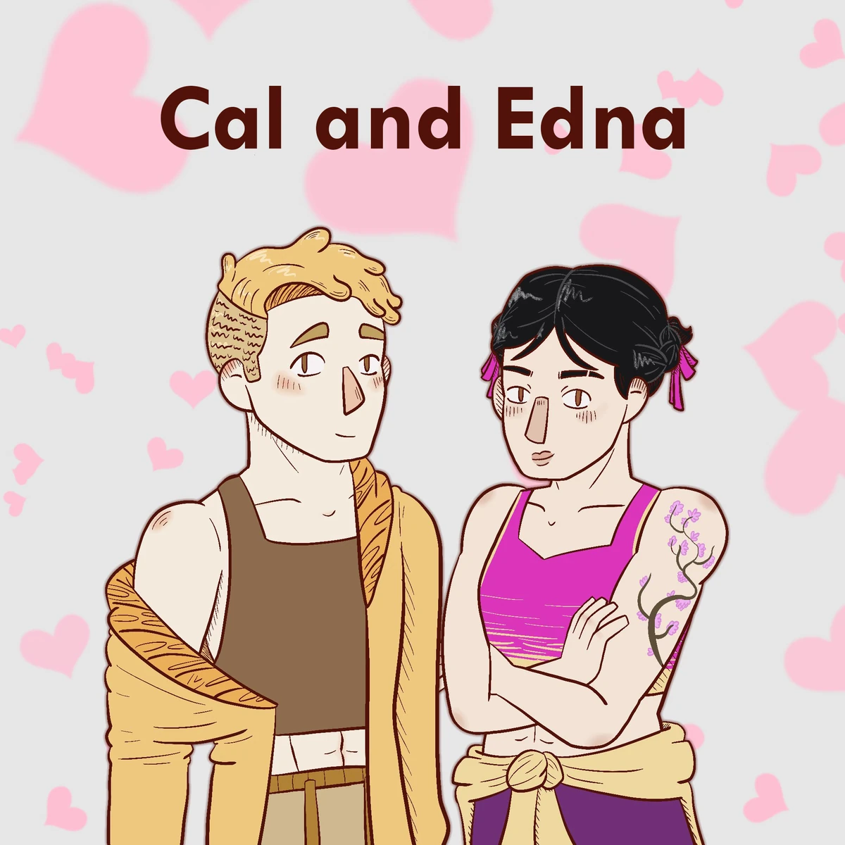 Cal and Edna | Sleepy's Weird Shit Wiki | Fandom