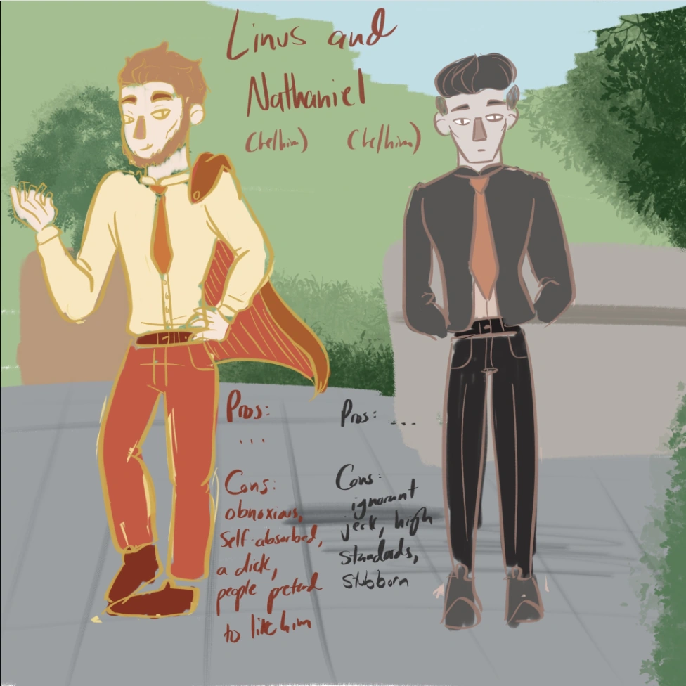 Linus and Nathaniel | Sleepy's Weird Shit Wiki | Fandom