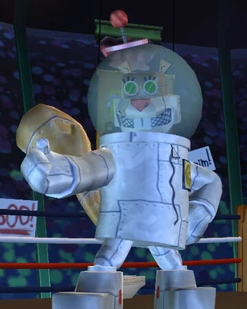 Spongebob Battle For Bikini Bottom Robot Sandy
