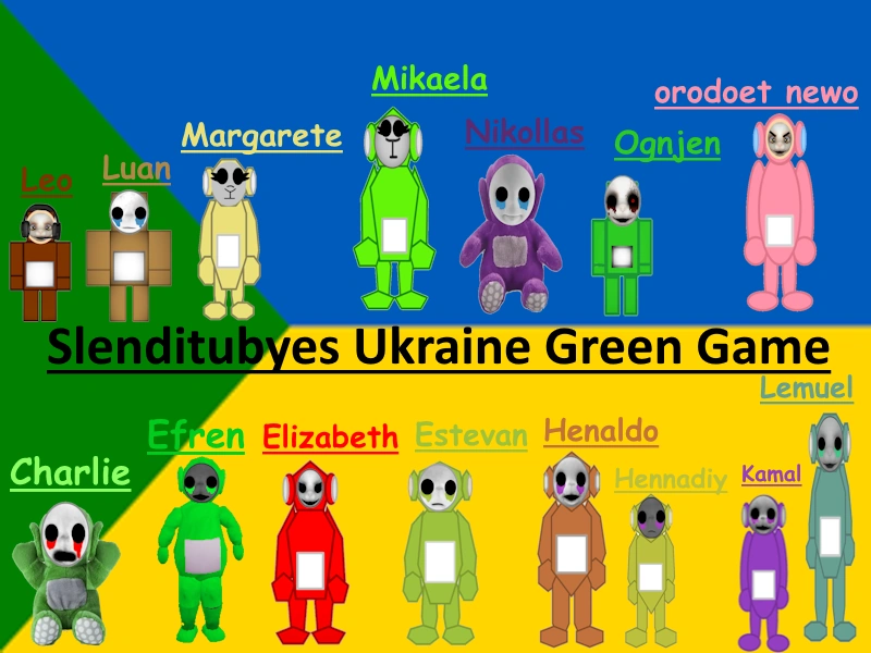 Slenditubyes Ukraine Green Game | Slendytubbies Apocalypse Zombie ...