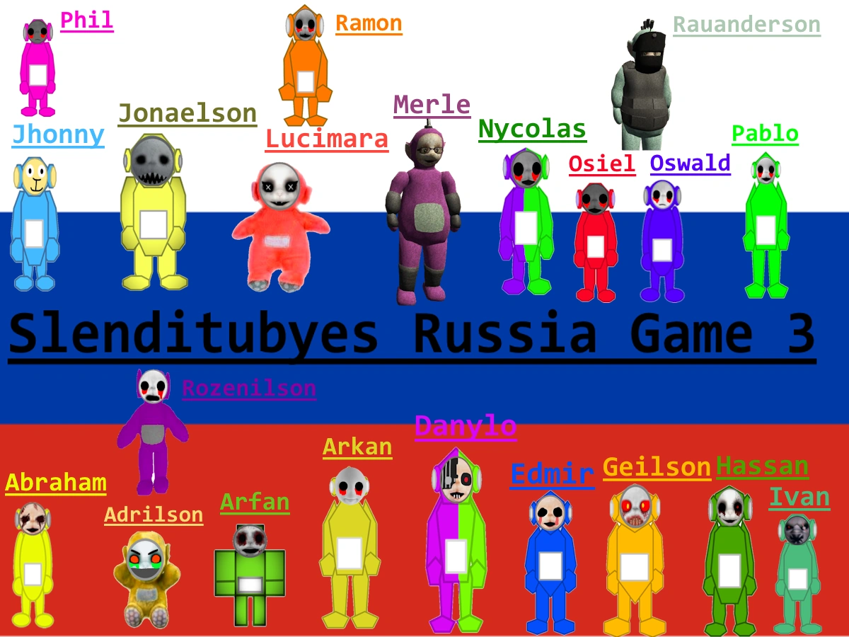 Slenditubyes Russia Game 3 | Slendytubbies Apocalypse Zombie Desert ...