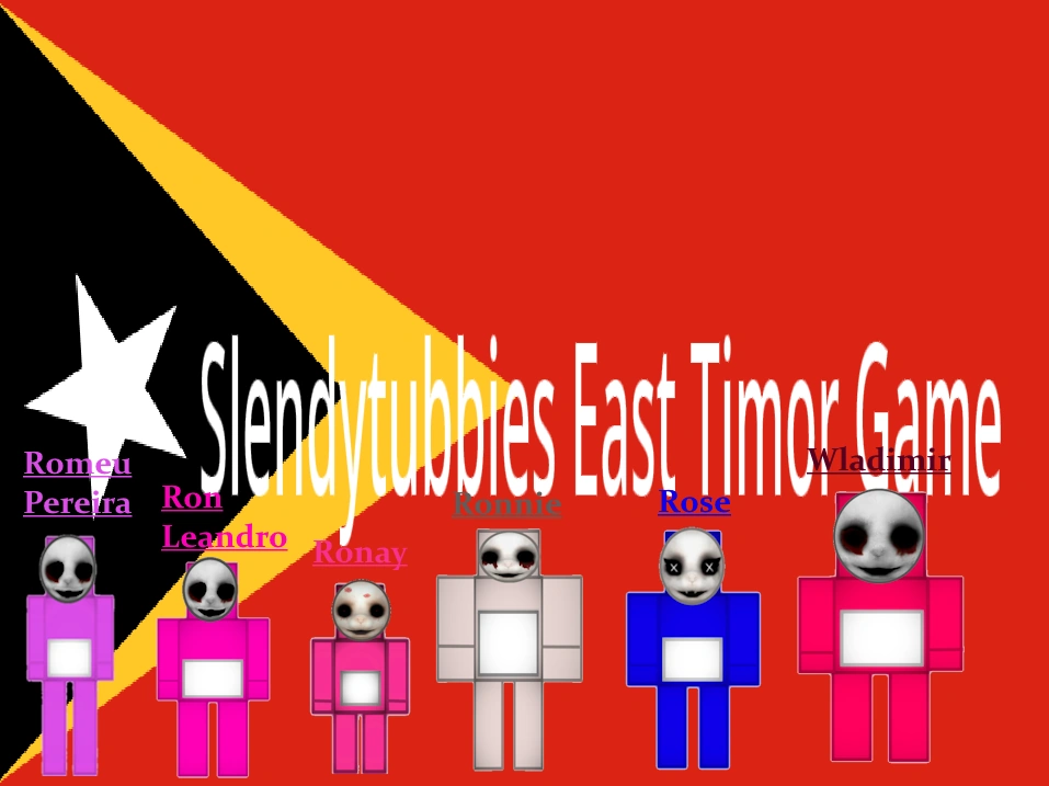 Slendytubbies East Timor Game | Slendytubbies Apocalypse Zombie Wiki ...