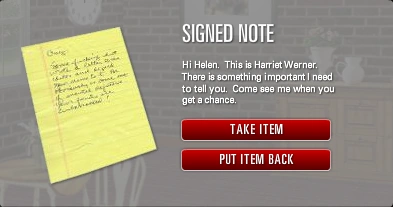 Signed Note | Sleuth Wiki | Fandom