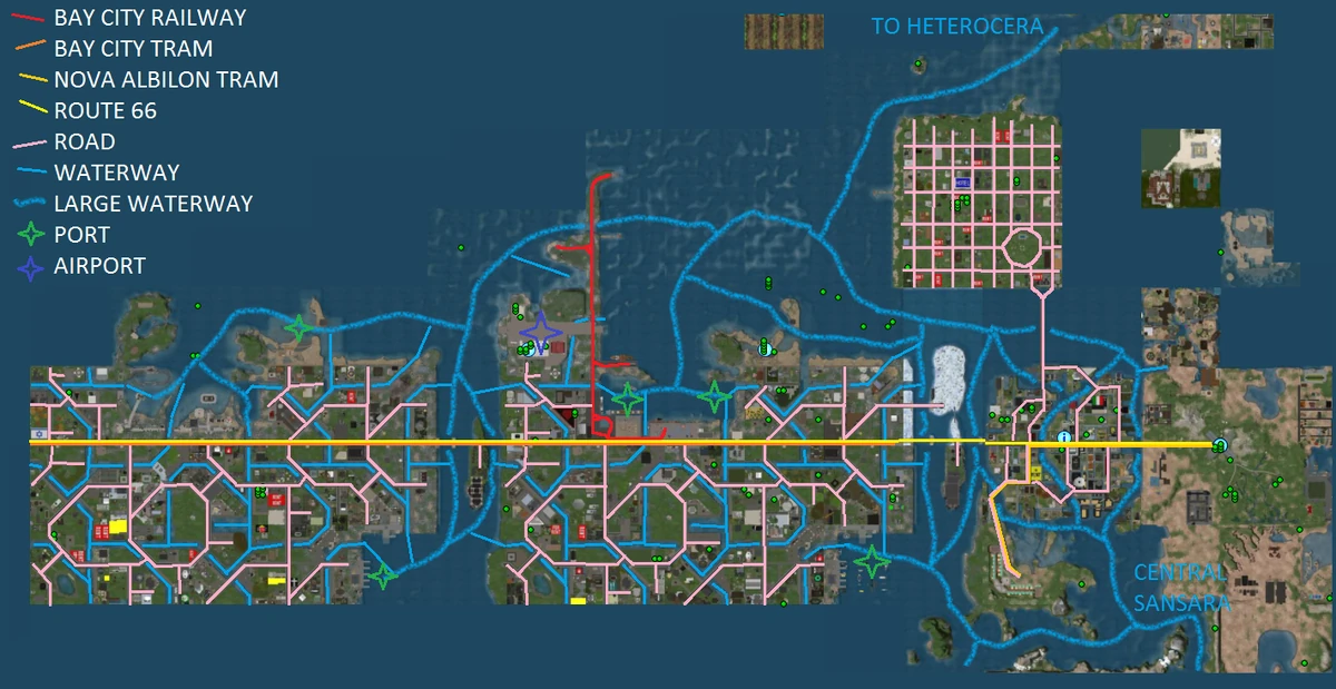 Bay City Road Network | SLGI Wiki | Fandom