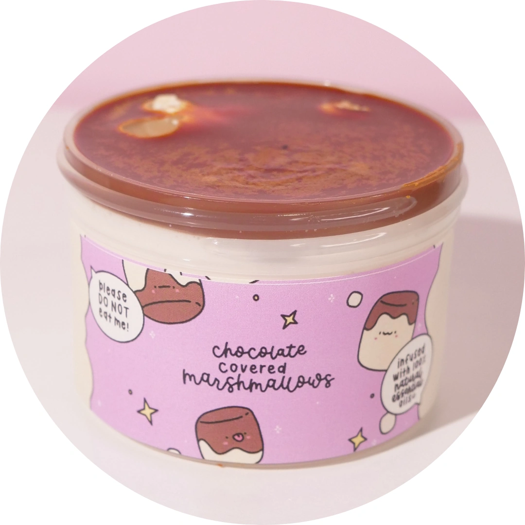 Chocolate Covered Marshmallow by Sonria Slime | Slime Drops Wiki | Fandom
