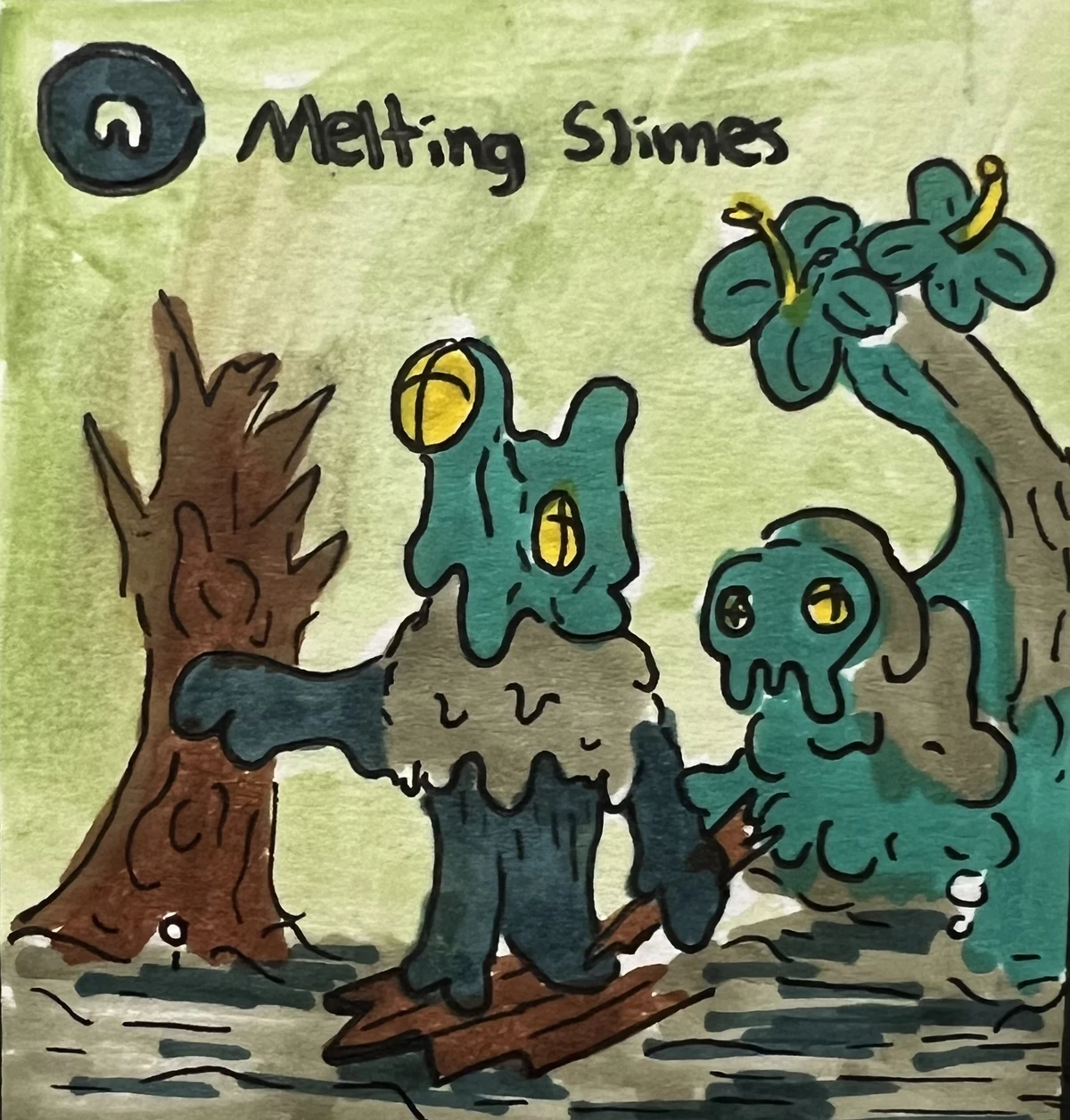 Melting Slimes | Slimes vs Warlords Wiki | Fandom