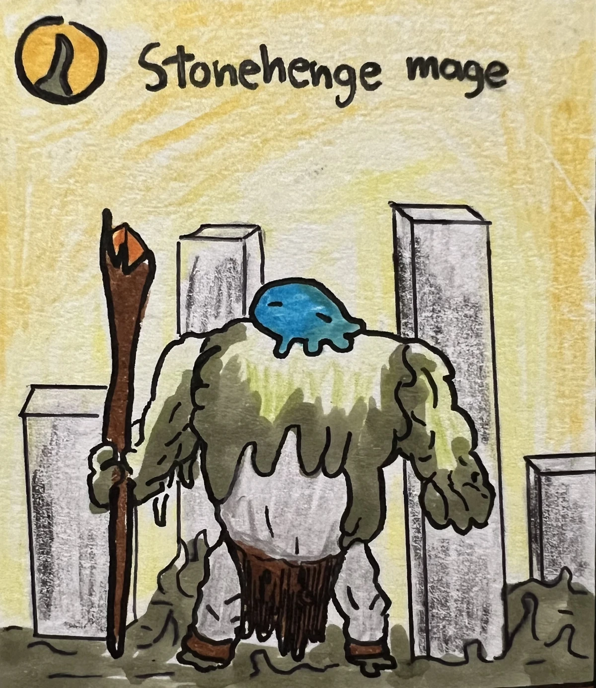 Stonehenge Mage | Slimes vs Warlords Wiki | Fandom