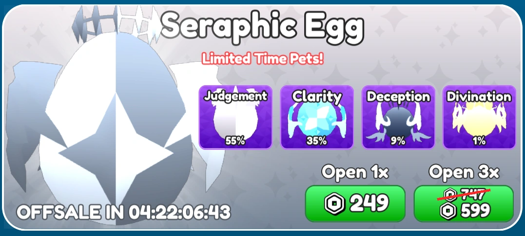 Seraphic Egg | SLING Wiki | Fandom