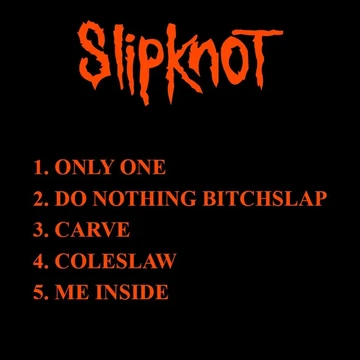 slipknot setlist 1997