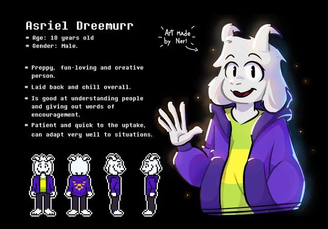 Kris and Asriel Dreemur (Deltarune) | Slobber Central Wiki | Fandom