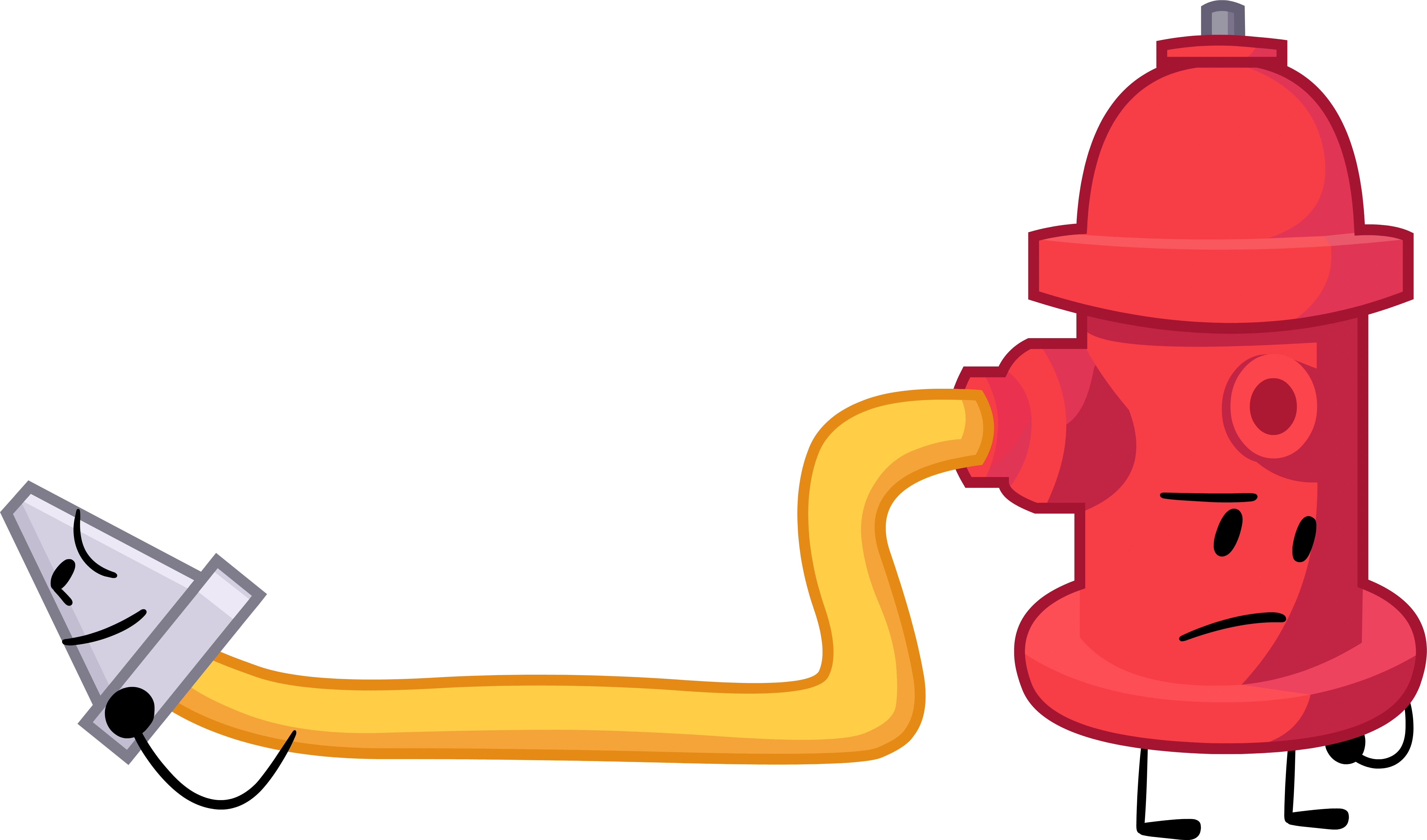 Showing Fire Hose Sign