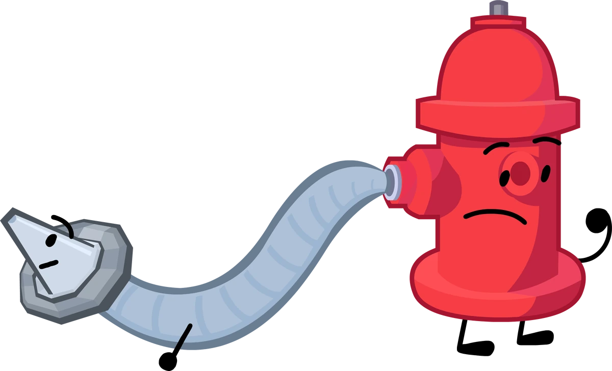 Fire Hydrant & Fire Hose | Sloppy Object Show Wiki | Fandom