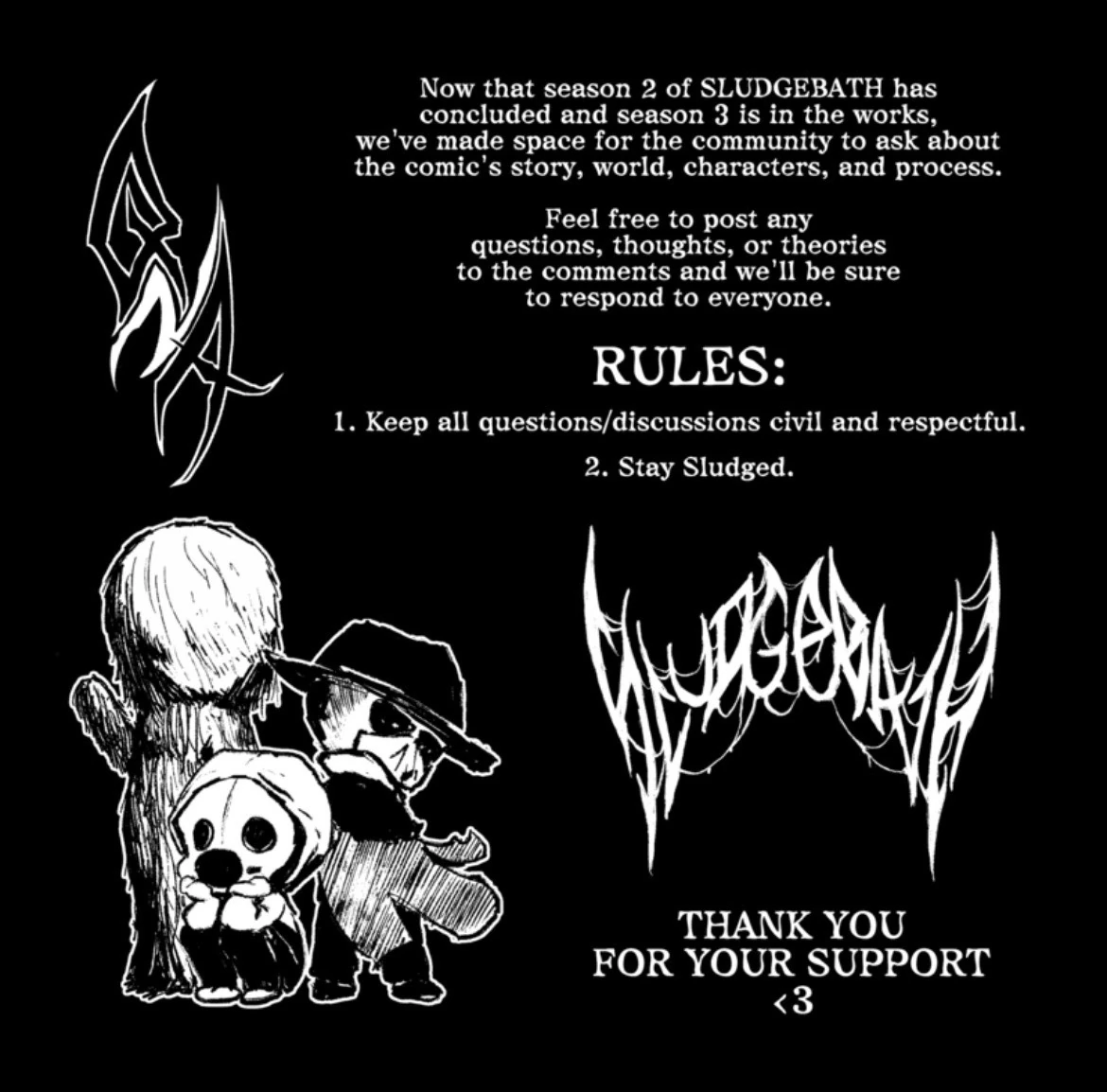 S2 Q&A + Discussion | SLUDGEBATH Wiki | Fandom
