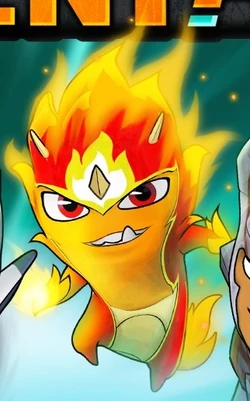 how to draw fire elemental slug