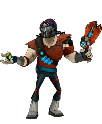 Slugterra Characters Blue Guy