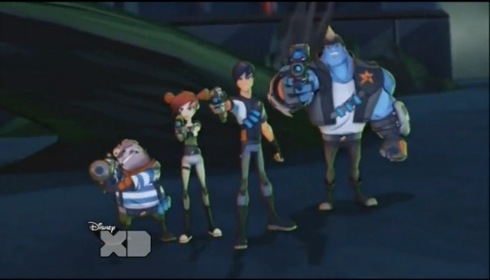 Slugterra Characters Blue Guy