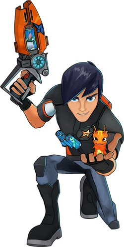 Slugterra Characters Blue Guy