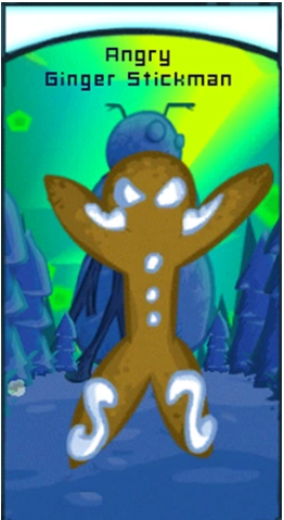 Angry Gingerbread Stickman | Slush Invaders Wiki | Fandom