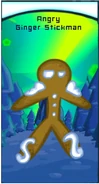 Angry Gingerbread Stickman | Slush Invaders Wiki | Fandom