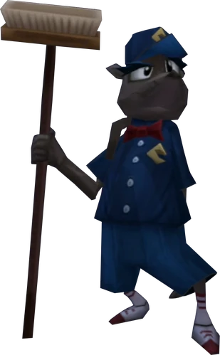 Janitor rat guard | Sly Cooper Wiki | Fandom