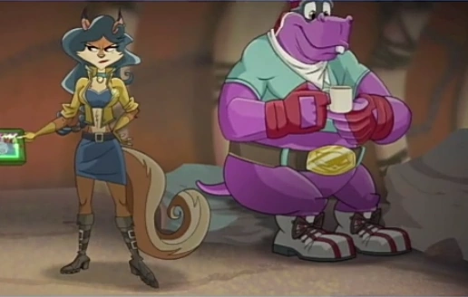 Murray y Carmelita | Wiki Sly cooper | Fandom