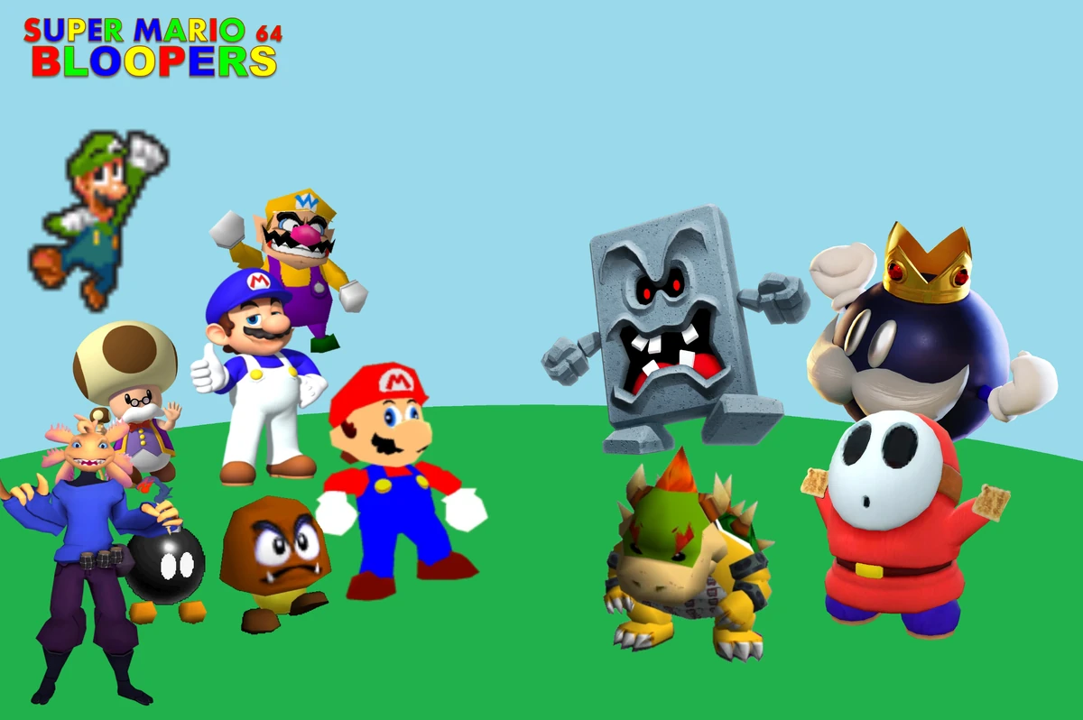 Super Mario 64 Bloopers: Smexy Soccer 3 | SM64 Machinima Wiki | Fandom