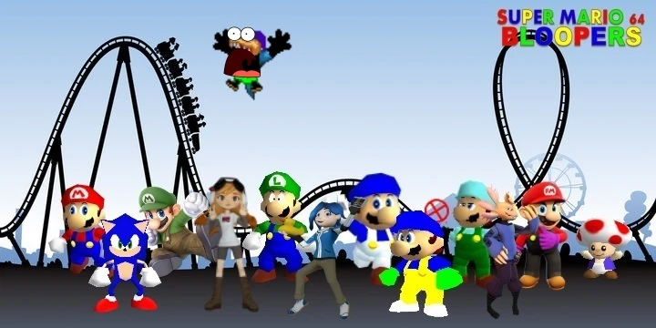 Super Mario 64 Bloopers: Rollercoaster Adventure | SM64 Machinima Wiki ...