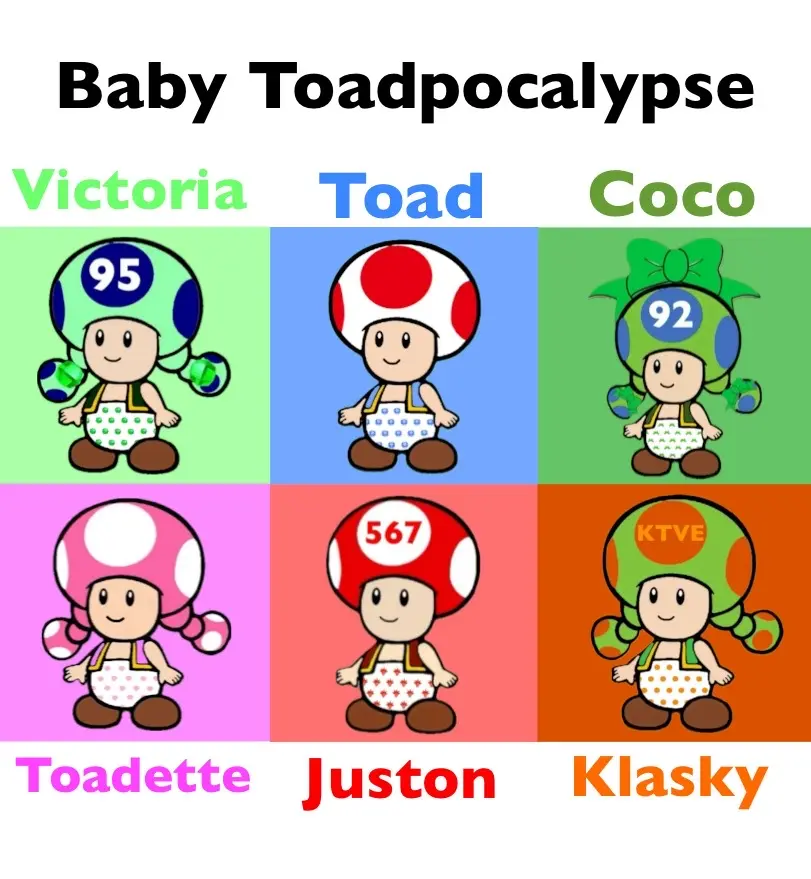 Babies Toads | SM64 Machinima Wiki | Fandom
