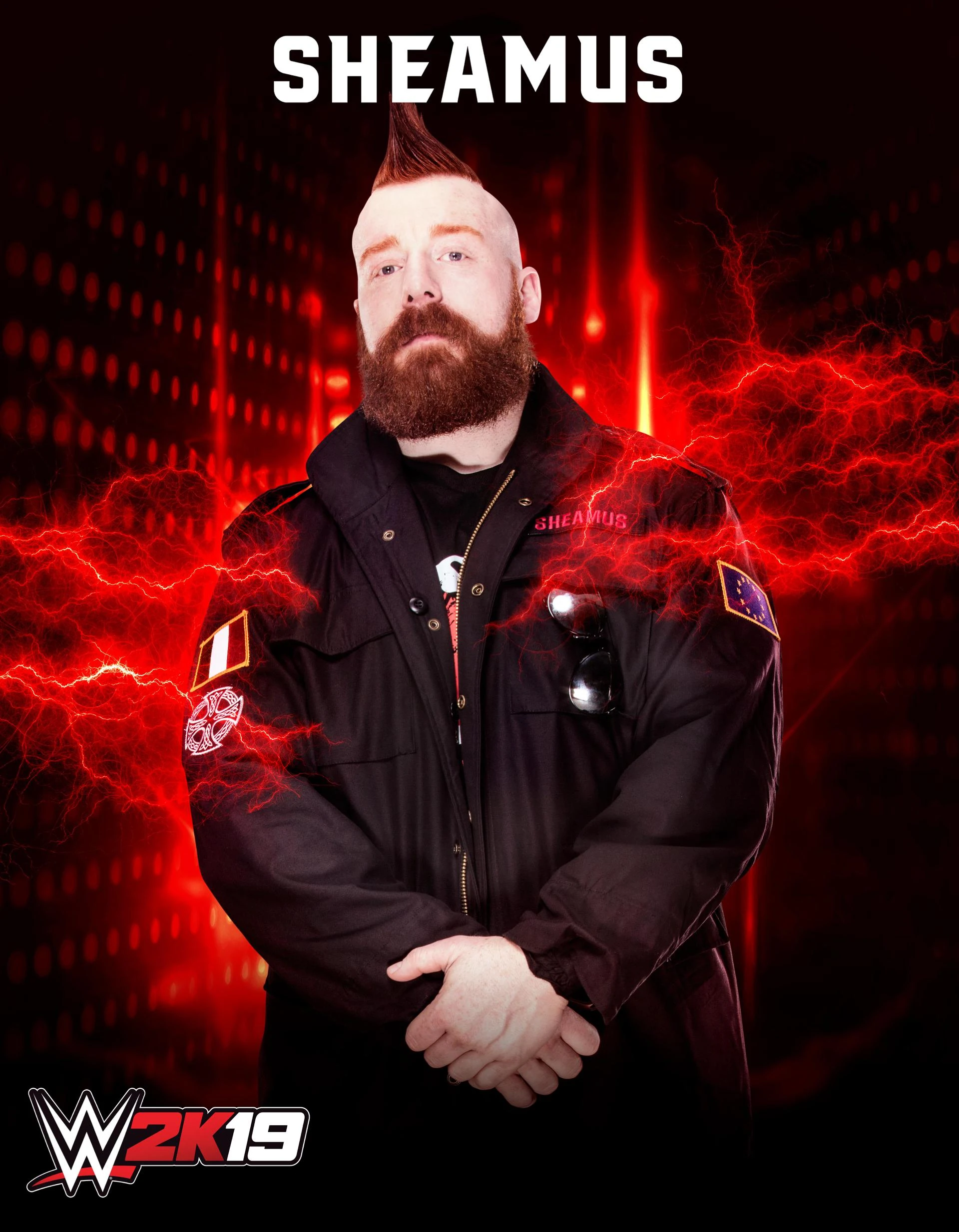 Sheamus Without Facial Hair