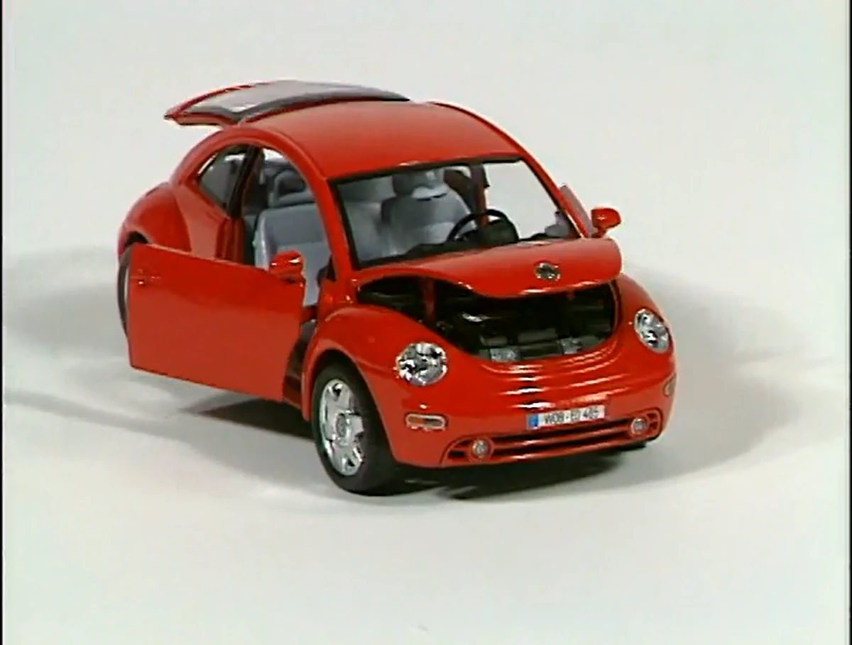 Volkswagen Red Beetle Diecast Car | Small Fry Productions Wiki | Fandom