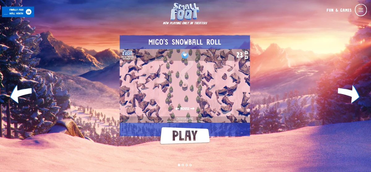 Migo's Snowball Roll | Smallfoot Wiki | Fandom