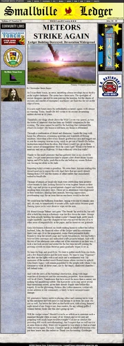 Smallville Ledger | Smallville Wiki | Fandom