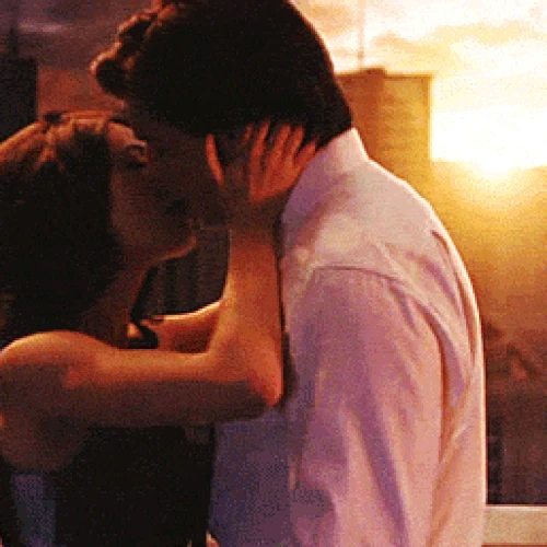 Intense Make Out Gif