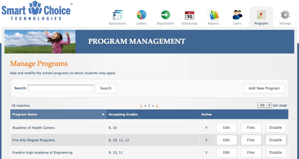 Programs | Smart Choice Wiki | Fandom