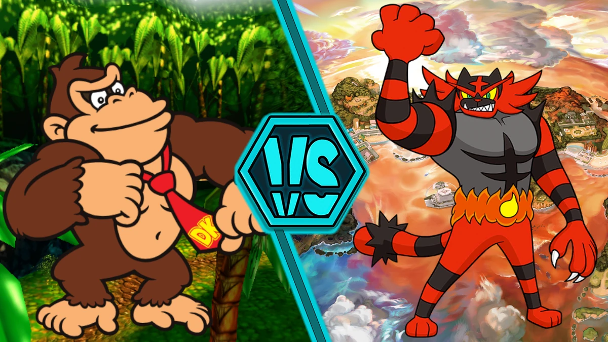 Donkey Kong vs Incineroar | Smash Bracket Fanon Wiki | Fandom