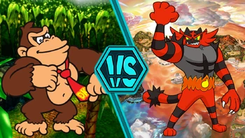 Donkey Kong vs Incineroar | Smash Bracket Fanon Wiki | Fandom