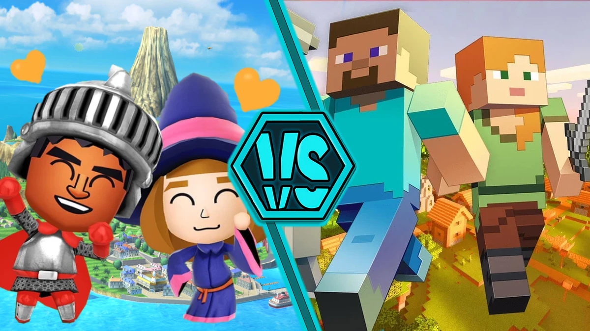 Mii vs Steve & Alex | Smash Bracket Fanon Wiki | Fandom