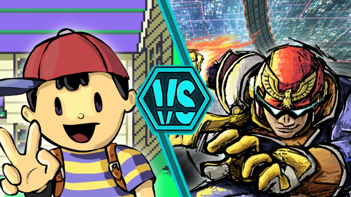 Ness Vs Captain Falcon | Smash Bracket Fanon Wiki | Fandom
