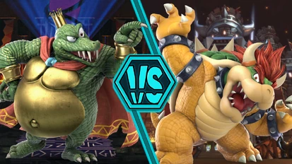 Bowser VS King K. Rool | Smash Bracket Fanon Wiki | Fandom
