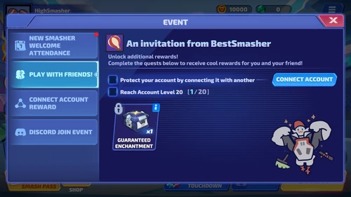 Invite Your Friends | Smash Legends Wiki | Fandom