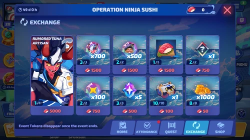 Operation Ninja Sushi | Smash Legends Wiki | Fandom