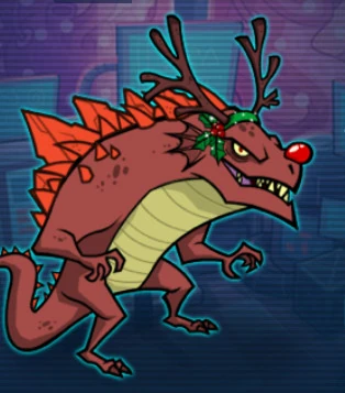 Candy Cane Mogu | SMASH Monsters Wiki | Fandom