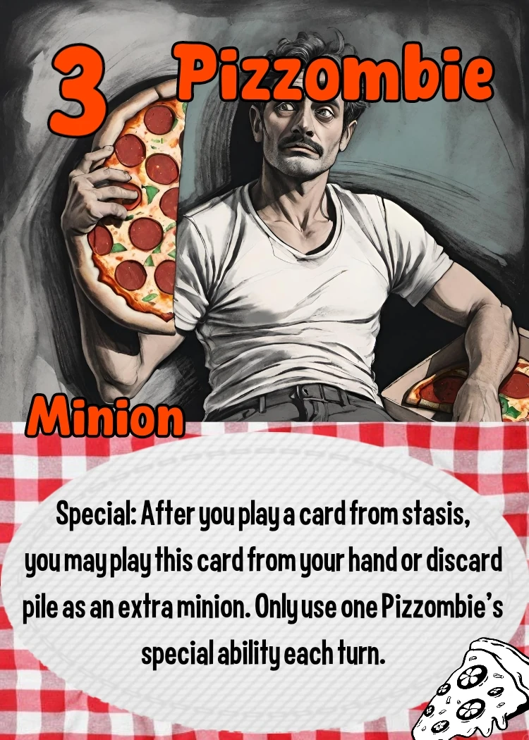 Pizza Delivery | Smash Up Custom Factions Wiki | Fandom